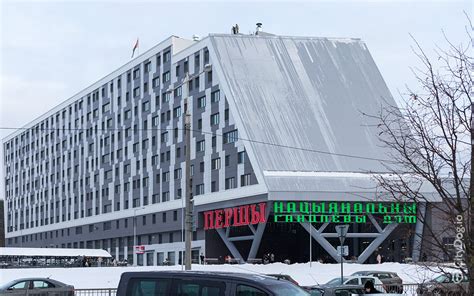 Как выглядят витрины магазинов в «Первом национальном торговом доме в Минске