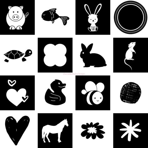 7 Ideas De Blanco Negro Estim Visual Bebes Ejercicios De Estimulacion