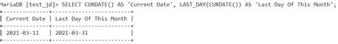 Mysql Lastday Find The Last Day Of A Month In Mysql Mysqlcode