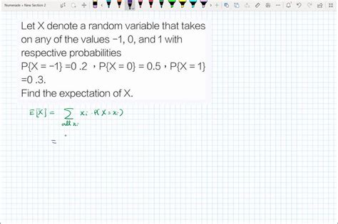 Let X Denote A Random Variable That Takes On Any Of The Values 1 0