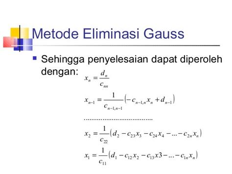 Sistem Persamaan Linier Simultan Terpercaya
