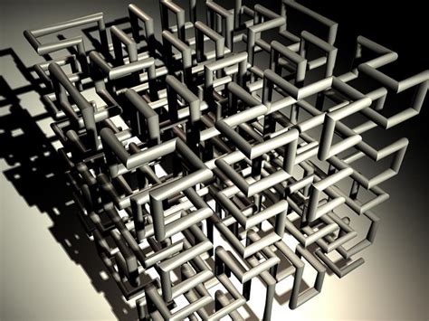 3d Hilbert Curve I 3d Hilbert Curve Generated With A Custo Flickr