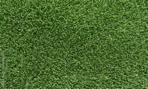 Vector Realistic Green Short Grass Texture 3d Natural Playground Floor