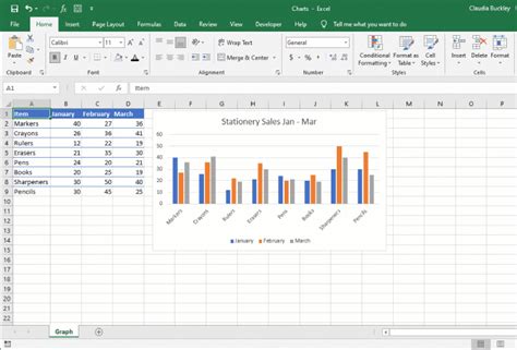 How To Draw Graph In Excel