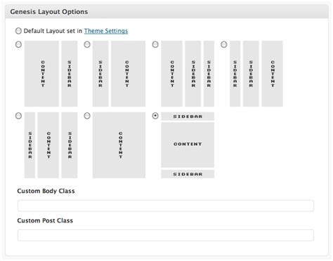 Understanding Genesis Layout Options Genesis Tutorials