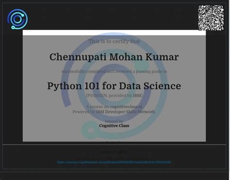 🎉 Proud To Share That Ive Successfully Completed The Python 101 For