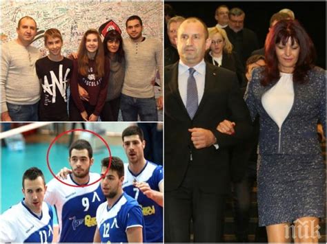 ЕКСКЛУЗИВНО В ПИК Доведеният син на Румен Радев волейболист на Левски СНИМКИ