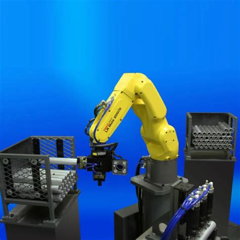 Fanuc 6 Axis Robot Arm Lr Mate 200id With Cngbs Positioner Manipulator For Welding Industrial