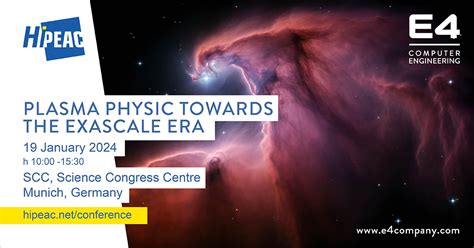 Plasma Physics In The Exascale Era At Hipeac 2024