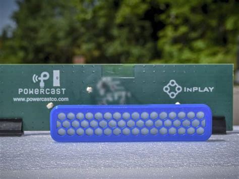 Powercast Inplay Partner On Battery Free Ble Sensor Beacon With A 120 Foot Power Transmission