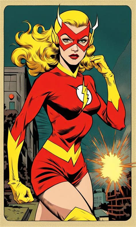 Teen Girl Flash Golden Age Style Evil Jessie Quick By Bookman333 On