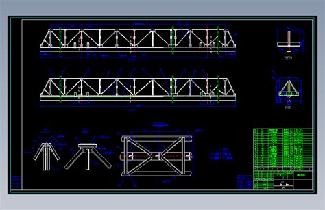 T0496 Mh10t 18m葫芦门式起重机autocad 2000模型图纸下载 懒石网