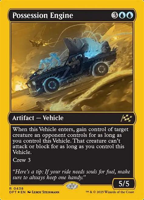 Magic The Gathering Aetherdrift Single Card Rare Possession Engine 438