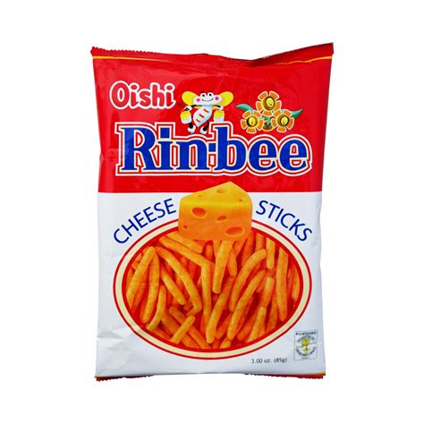 Oishi Rinbee Cheese Sticks 85g Shopee Philippines