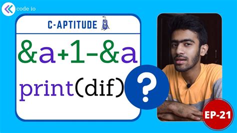 Pointer Arithmetic C Aptitude Ep 21 Interview Preparation