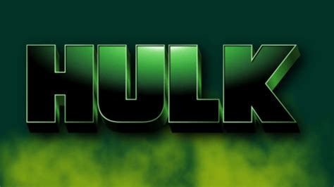 Hulk Text Effect Font Generator