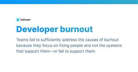 developer burnout — signs impact and prevention devops culture