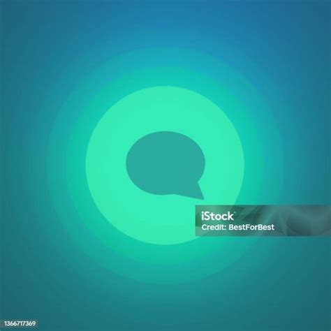 버블 채팅 음성 알림 아이콘 개념입니다 새로운 메시지에 대한 Sms 문자 알림 소셜 미디어의 알림 알림 플랫 벡터 아이콘 그림 개념에 대한 스톡 벡터 아트 및 기타 이미지