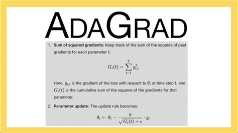 Ep 28 Adagrad Adaptive Subgradient Methods For Online Learning And Stochastic Optimization