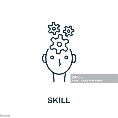 기술 아이콘입니다 생산성 아이콘 컬렉션의 선 스타일 기호입니다 로고 인포 그래픽 Ux 및 Ui에 대한 기술 창조적 인 요소 개발에 대한 스톡 벡터 아트 및 기타 이미지