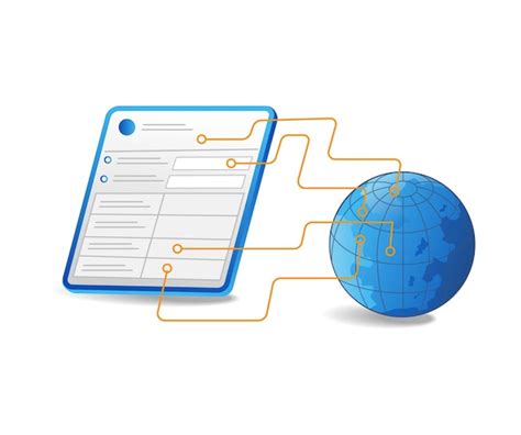 Premium Vector World Data Charging Network Isometric Flat 3d Illustration Concept