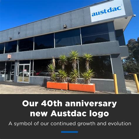 Were Thrilled To Unveil Our Brand New Austdac Logo Proudly Displayed