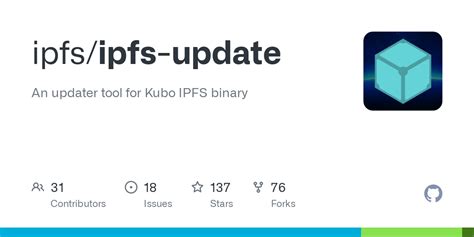github ipfs ipfs update an updater tool for kubo ipfs binary