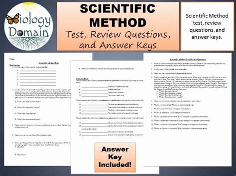 Scientific Method Questions With Answers