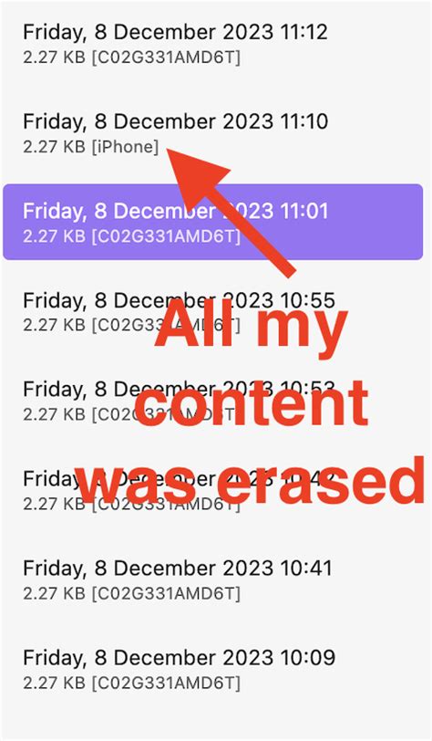 This Morning My Daily Note Was Overwritten Due To An Obsidian Sync