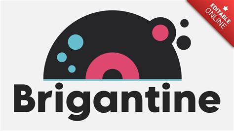 Brigantine Logo For Dj Text Effect Generator