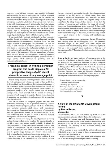 a view of the cadcam development period pdf scientific modeling areas of computer science