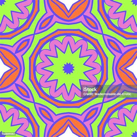 색상 배경에 원활한 꽃 텍스처입니다 디자인 요소입니다 기하학적 패턴입니다 벡터 일러스트입니다 0명에 대한 스톡 벡터 아트 및 기타 이미지 Istock