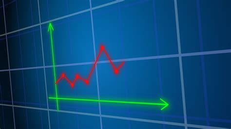 Rising Graph Animation Easy To Use Digital Analyzing Graph Motion Graphic Stock Illustration