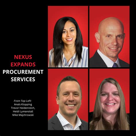 Nexus Expands Procurement Capabilities With Experienced Talent
