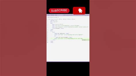 Html Pseudo Classes Focus Focus Within Html Css Tutorial For