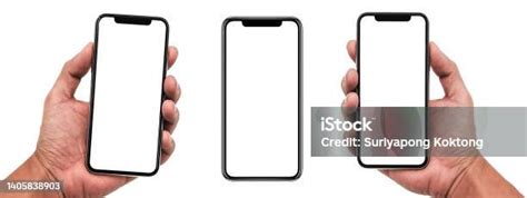 인포 그래픽 글로벌 비즈니스 마케팅 계획에 대한 빈 흰색 화면이있는 아이폰 13과 유사한 스마트 폰 아이폰과 유사한 모형 모델