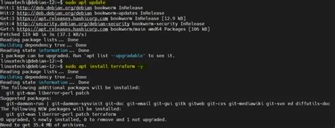 how to install terraform on debian 12