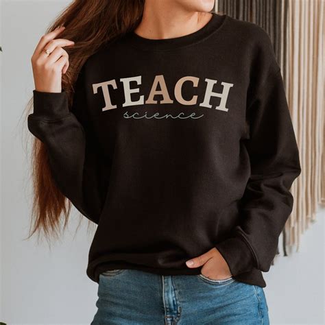 Custom Teacher Sweatshirt Customized Teachers Sweater Personalized
