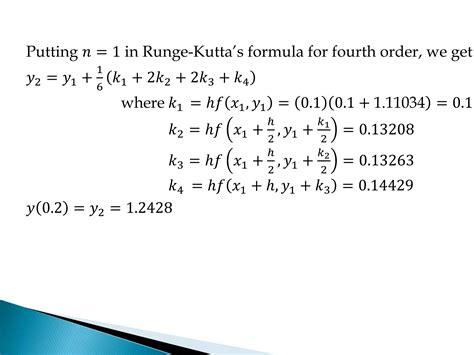 Runge Kutta Method PPTX