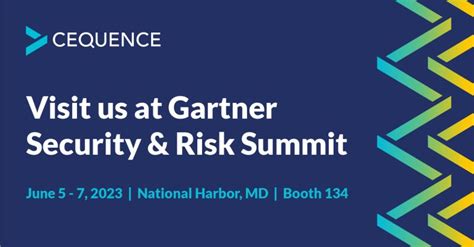 Cequence Security On Linkedin Gartner Security And Risk Management Summit 2025 In National Harbor Md