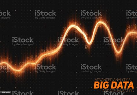 벡터 추상 큰 데이터 시각화입니다 미래 Infographics 미적 디자인입니다 시각적 정보 복잡성입니다 복잡 한 데이터 스레드 그래픽입니다 소셜 네트워크 또는 비즈니스