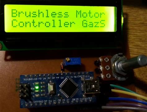 Arduino Brushless Motor Controller YouTube