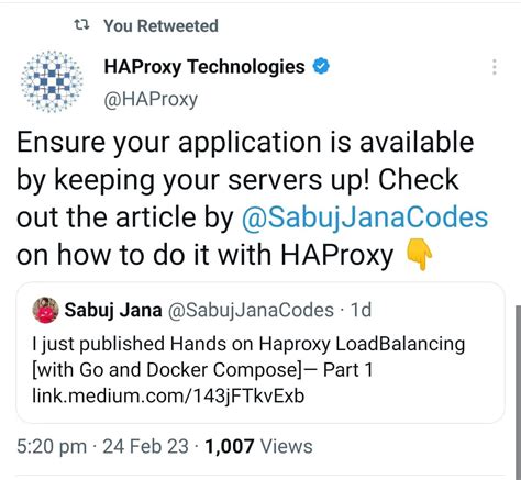 Hands On Haproxy Loadbalancing [with Go And Docker Compose]— Part 1