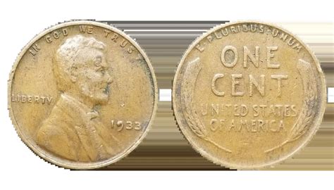 1933 Penny Value Us Wheat 1933 D And Rare Coins