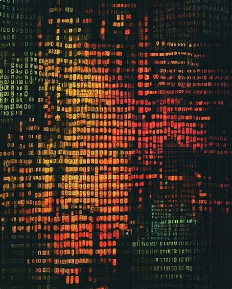 Correlation Matrix Visual Representation Premium Ai Generated Image