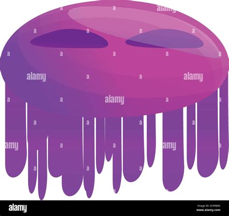 Violet Bacteria Icon Cartoon Of Violet Bacteria Vector Icon For Web