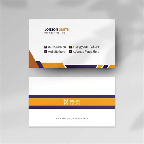 Minimalist Business Card Template Masterbundles