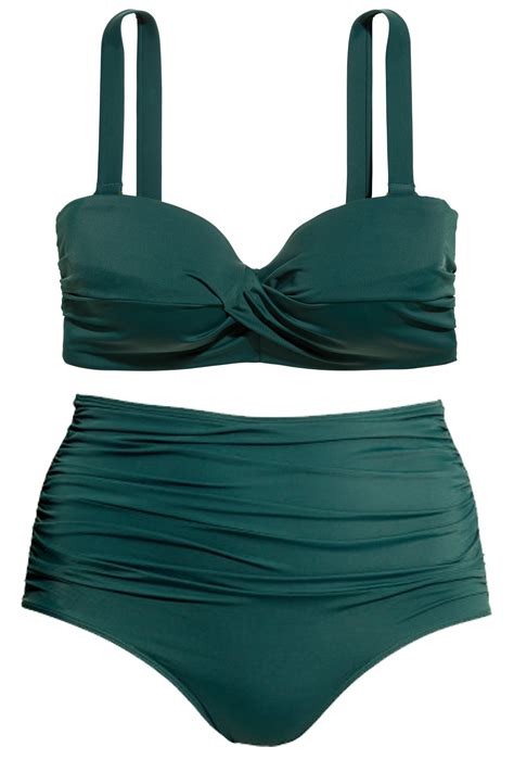 Best High Waisted Swimsuits Our Favorite High Waisted Bikinis Teen Vogue