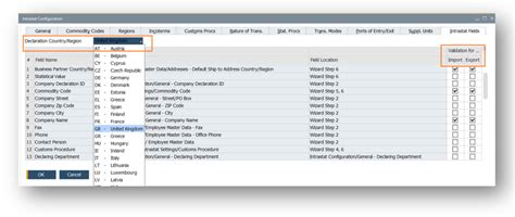 How To Run Intrastat In Sap Business One Sap Community