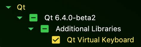 C How To Add Qtvirtualkeyboard To A Qt Widget Project Stack Overflow